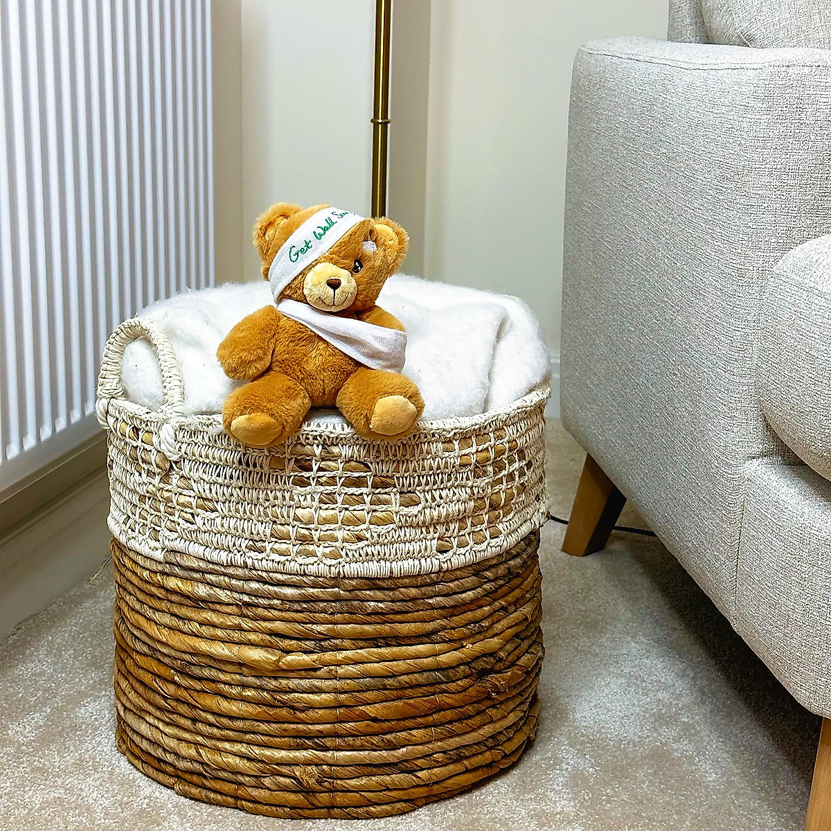 Deluxe Paws Eco Plush Special Occasions, 100% Recycled (Get Well Soon)