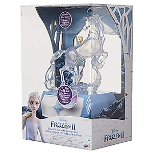 Frozen 2 Elsa & Nok Spirit Animal Horse Jewelry Box with Lights & Sounds! Accessory Ring Included - Perfect for Any Elsa Fan! for Girls Ages 3+