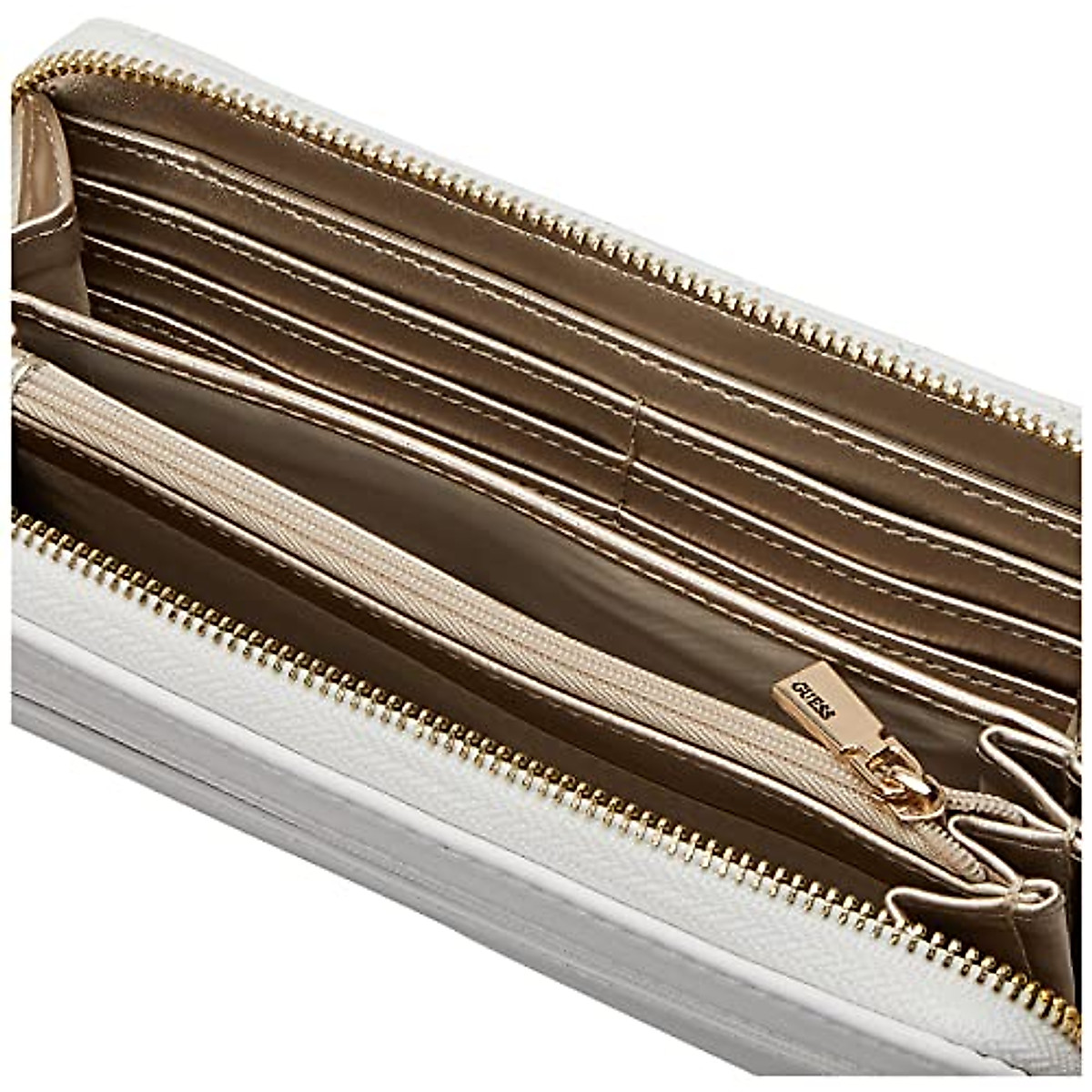 GUESS(ゲス Women Casual Bag, WHI, One Size