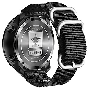 CakCity Military Watches with Compass for Men Tactical Watch Outdoor Sports Watches for Men Hiking Digital Wrist Watch with Barometer,Altimeter,Step Counter