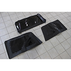 Jeep Wrangler 2 Door Tinted Soft Top Window Kit Mopar OEM