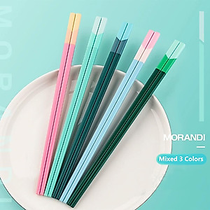 Fejapa 5 Pairs Reusable Chopstick Helpers Training Chop sticks Adult Senior Elderly Practice Chopsticks for Beginners Right Left Handed Chinese Learning Chopstick Dishwasher Safe Chop stick Trainer