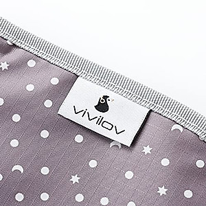 Portable Changing Pad for Baby - Waterproof Diaper Changing Pad - Compact Baby Changing Pad- Travel Diaper Changing Mat - Foldable Lightweight Changing Mat for Newborn (Grey Stars)