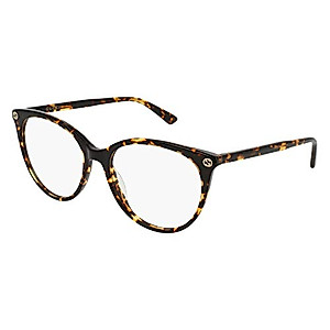 Eyeglasses Gucci GG 0093 O- 002 002 AVANA / AVANA, 53/17/140