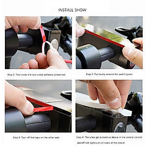 Glodorm Waterproof Dashboard Cover Shell for Ninebot Scooter Silicone Protective Case Accessories for Segway Ninebot MAX Electric Scooter