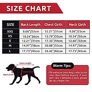 SAWMONG Fleece Dog Hoodie Dresses, Classic Plaid Hooded Puppy Dog Winter Clothes with D-Ring, Thermal Skirt Girl Doggie Vest Sweater Outfits Coat Cat Sweatshirt Apparel, Red and Black, XX-Small