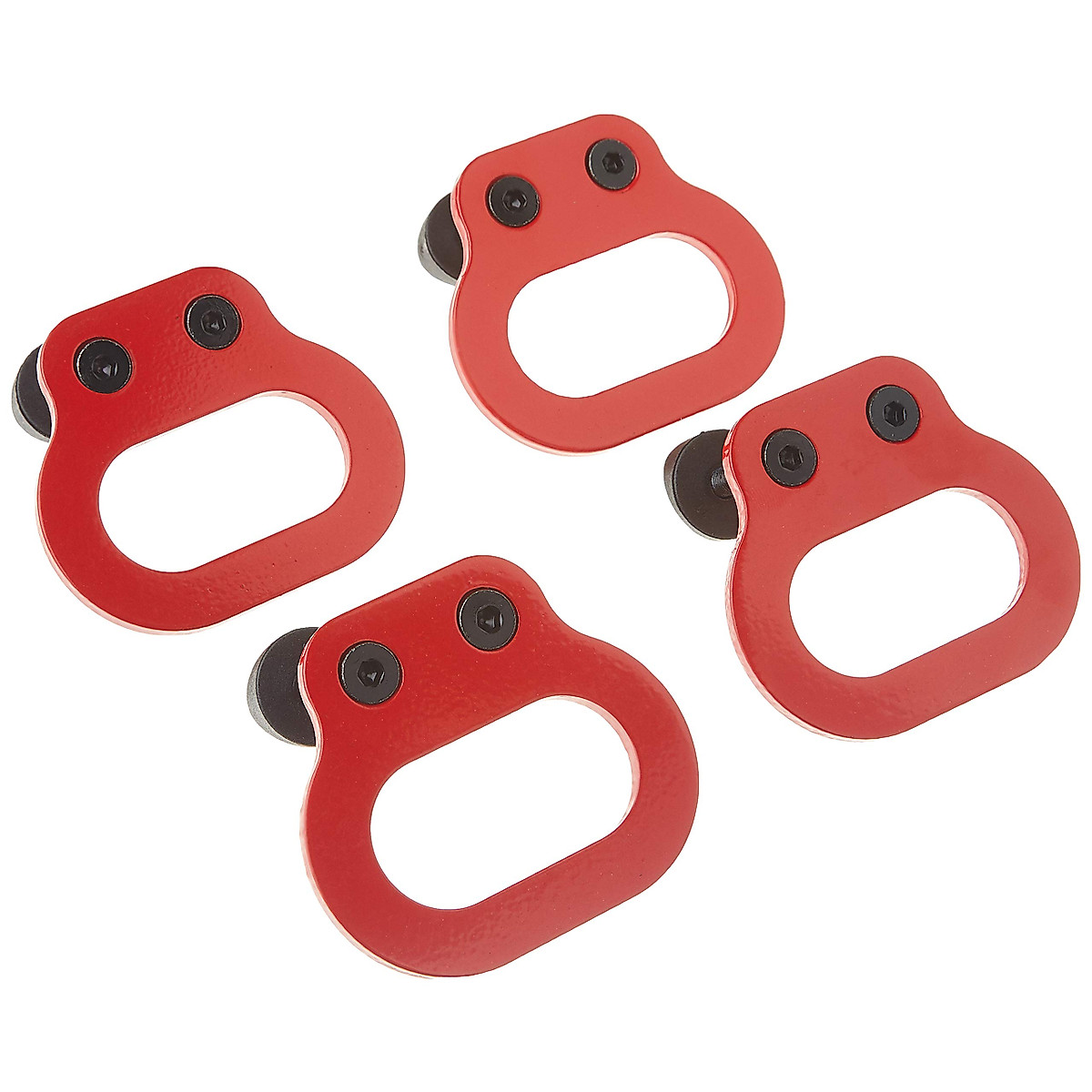 Wenzelite Bus Transit Tie Downs for Wenzelite Trotter Mobility Rehab Stroller, Red