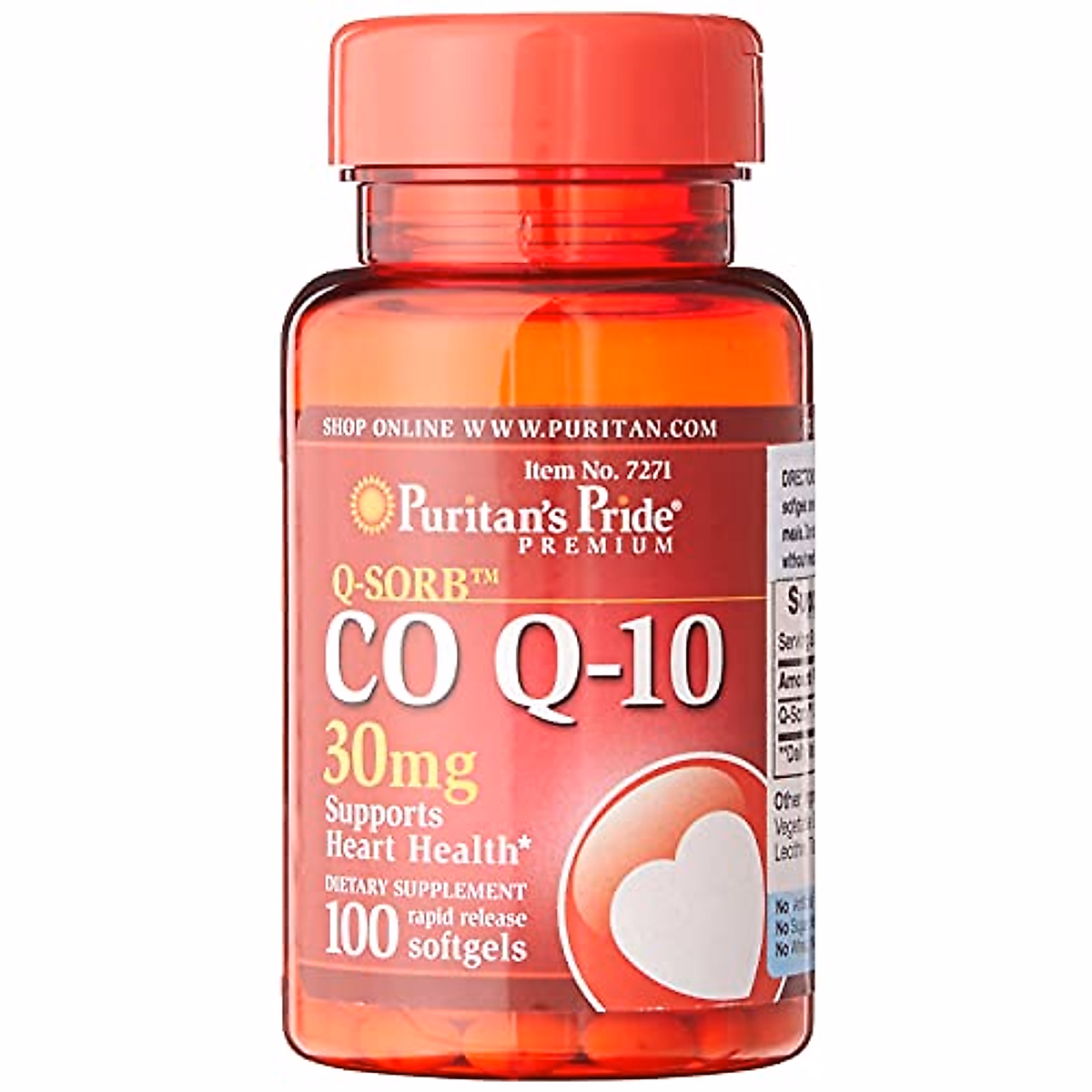 Puritan's Pride Q-Sorb� Co Q-10 30 mg