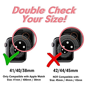 Sonix x Sanrio Watch Band Compatible with ﻿Apple Watch 41mm / 40mm / 38 mm - Kuromi