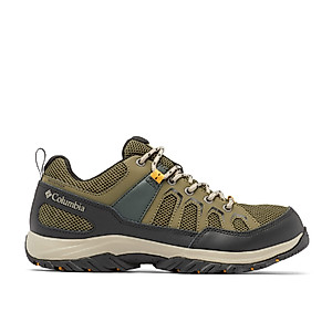Columbia Men's Granite Trail Waterproof, Peatmoss/Kettle, 9