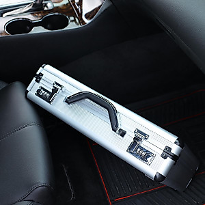 RoadPro SPC-931R 17.5" x 4" x 13" Silver Aluminum Briefcase,Medium