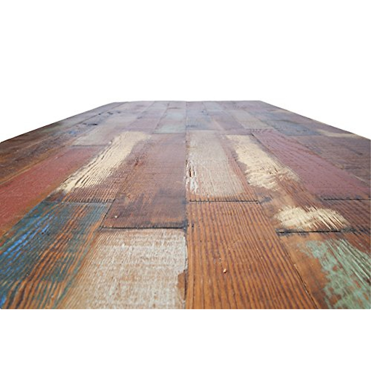 Reclaimed wood dining table