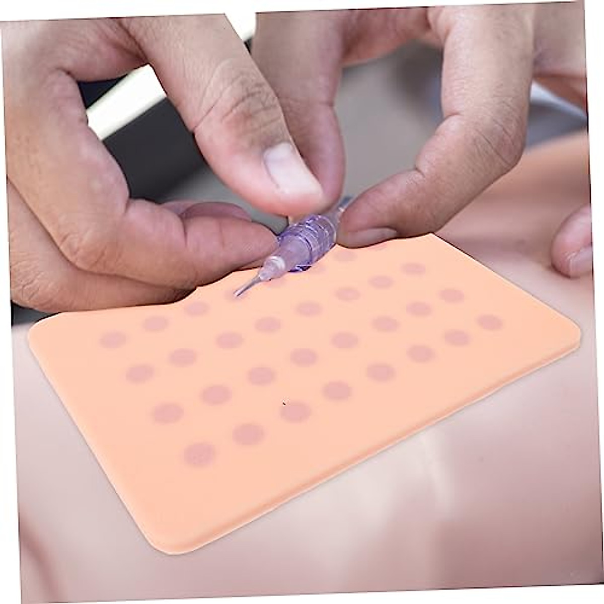 Practice Pad Skin Test Training Module Nurse Injection pad Human Body Model mannequins Manikin Injection Training Supplies Intradermal Injection Training Pad Human Skin