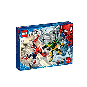 LEGO Marvel Spider-Man: Spider-Man & Doctor Octopus Mech Battle 76198 Building Toy (305 Pieces)