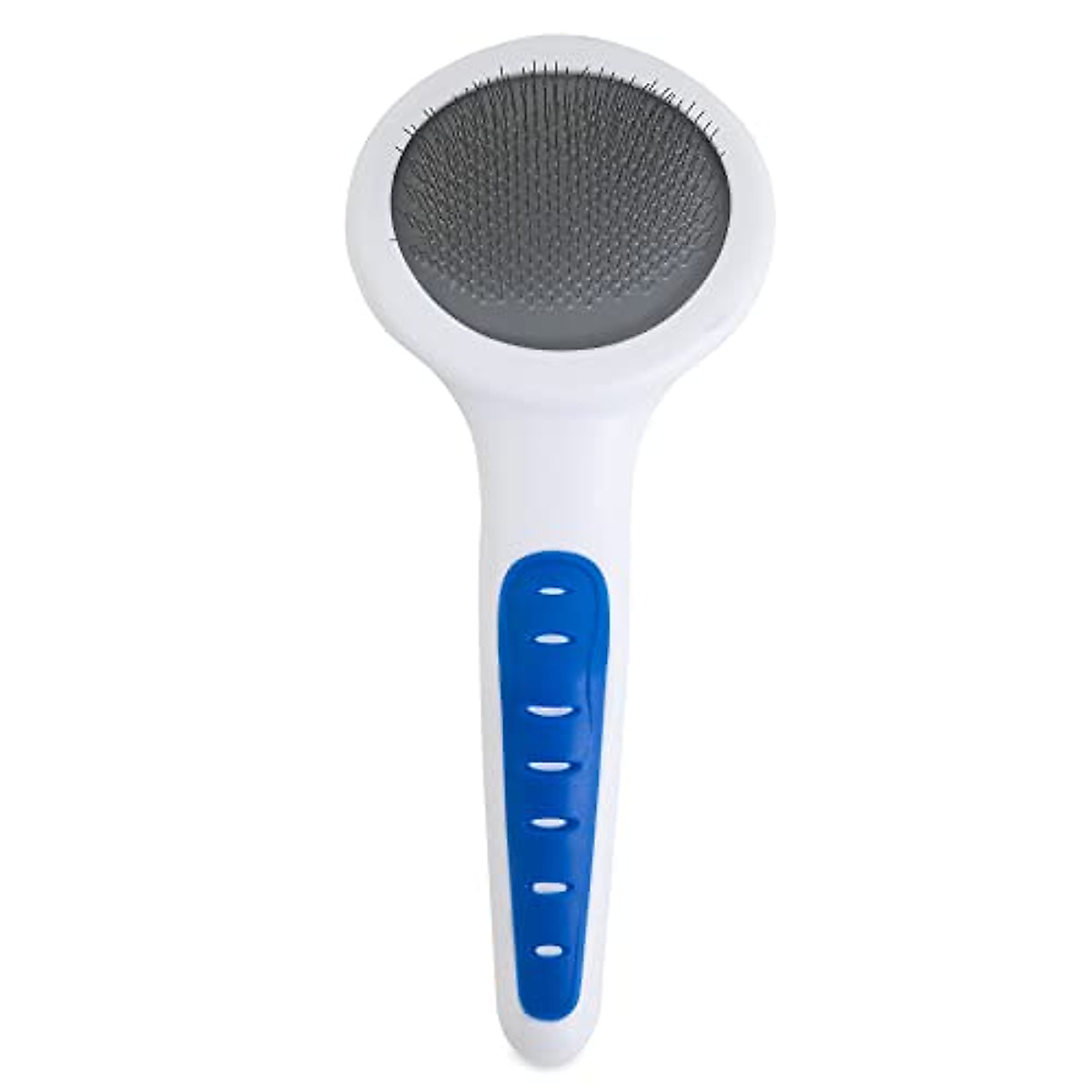 Petmate GripSoft Cat Brush, White/ Blue, One Size