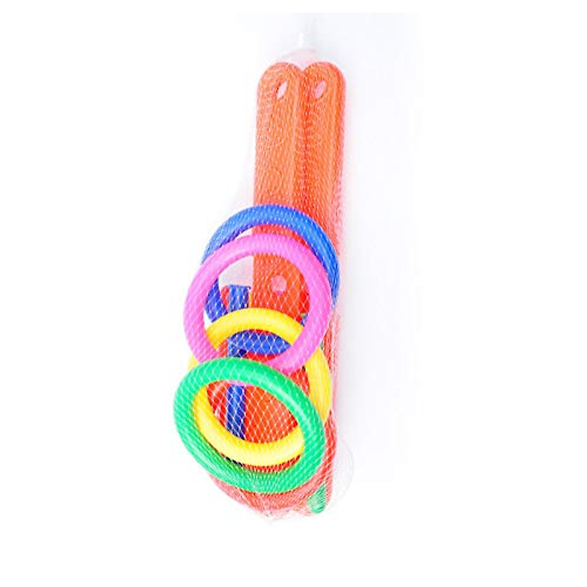 Toxz Child's Hoop Ring Toss Plastic Ring Toss Quoits Garden Throwing Game Pool Toy Outdoor Fun Set,Safety Material