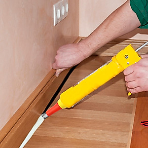 30Pcs Caulking Finisher Kit, 16Pcs Caulking Nozzle Tips Reusable Caulking Nozzle Coating Caulking Tool Kit with 8 Connector Caulking Guns and 4 Grout Scraper 2 Brush for Bathroom Doors Windows