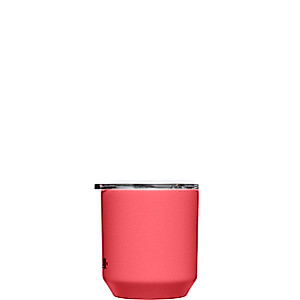 CamelBak Horizon 10oz Rocks Tumbler - Cocktail Glass - Insulated Stainless Steel - Tri-Mode Lid - Wild Strawberry