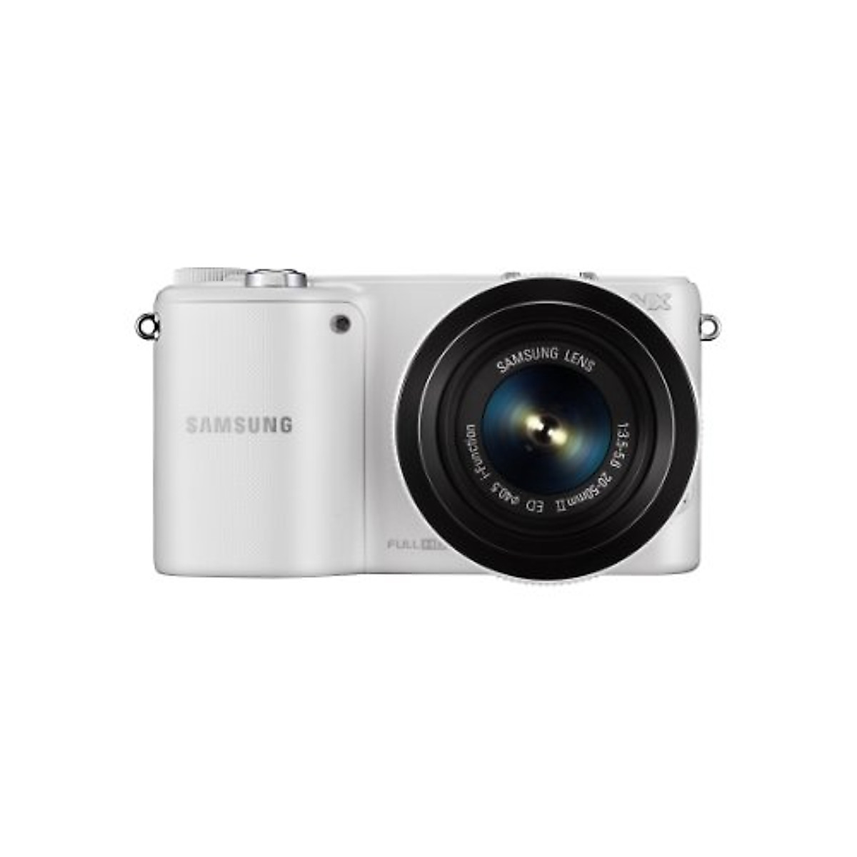 Samsung NX2000 20.3MP CMOS Smart WiFi Mirrorless Digital Camera with 20-50mm Lens and 3.7" Touch Screen LCD (White) (Discontinued by Manufacturer)