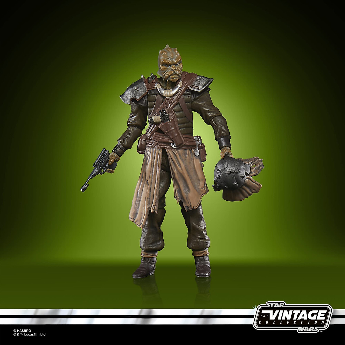 STAR WARS The Vintage Collection Klatooinian Raider Toy, 3.75-Inch-Scale The Mandalorian Action Figure, Toys for Kids Ages 4 and Up