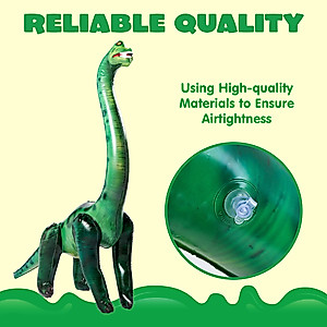JOYIN 51" Brachiosaurus Inflatable Dinosaur Toy for Party Decorations, Birthday Party Gift, Gift for Kids and Adults