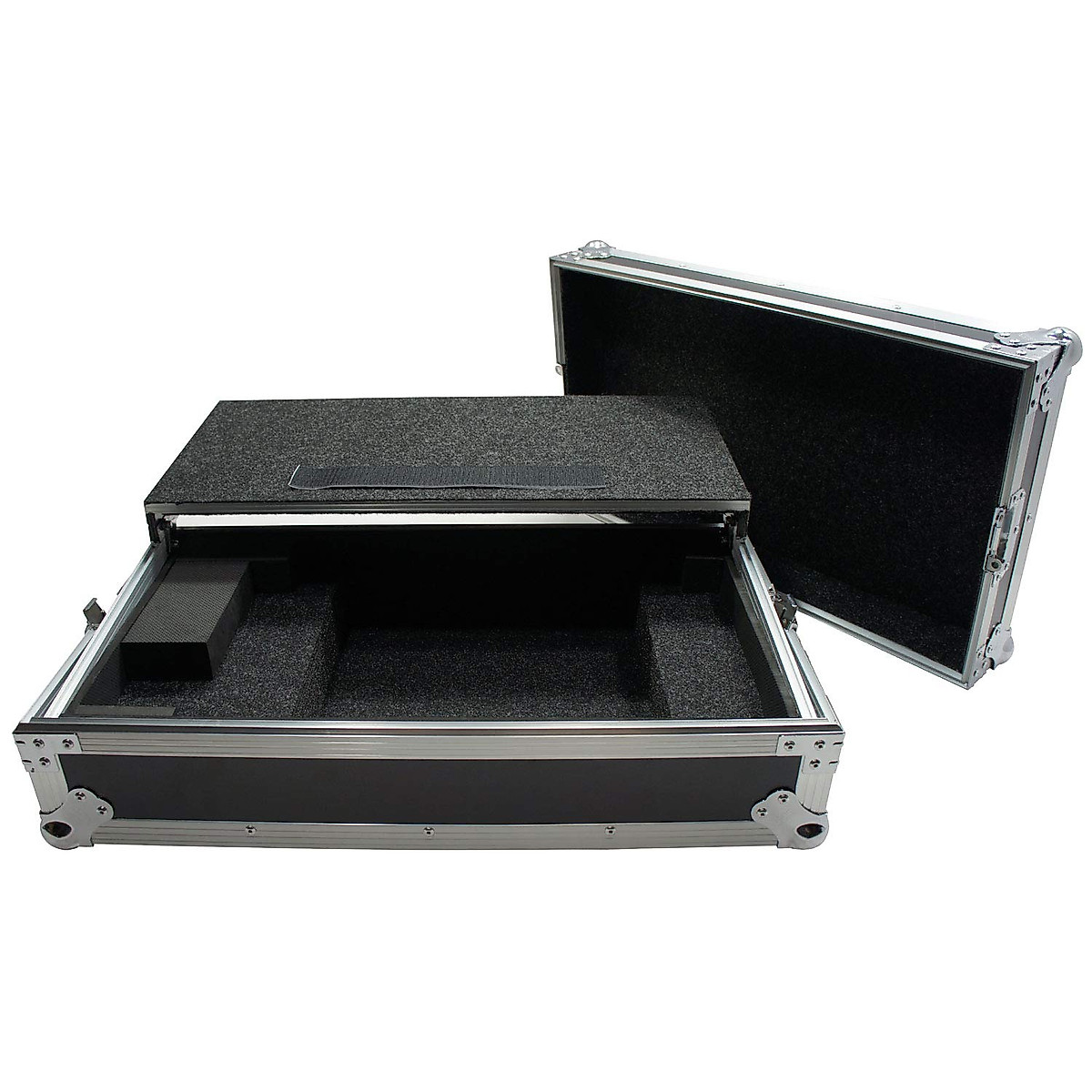 Harmony Audio HCDDJSBLT Flight Glide Laptop Stand Road DJ Case Compatible with Pioneer DDJ-SB3 (case only)