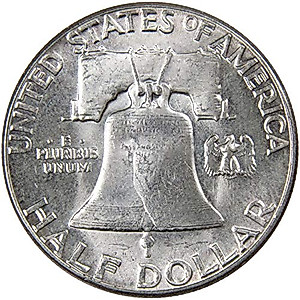 1962 Franklin Half Dollar AU About Uncirculated 90% Silver 50c US Coin