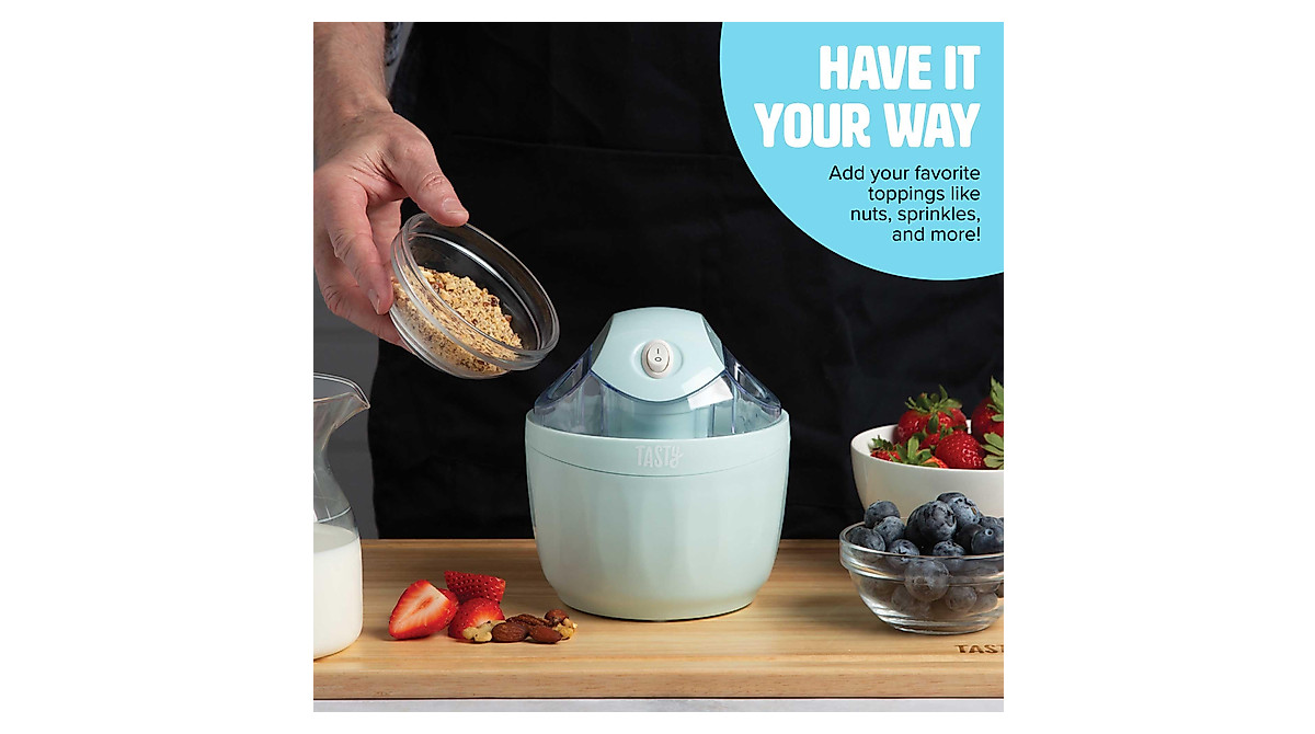 Tasty Mini Ice Cream Maker - Quick & Easy Frozen Treats