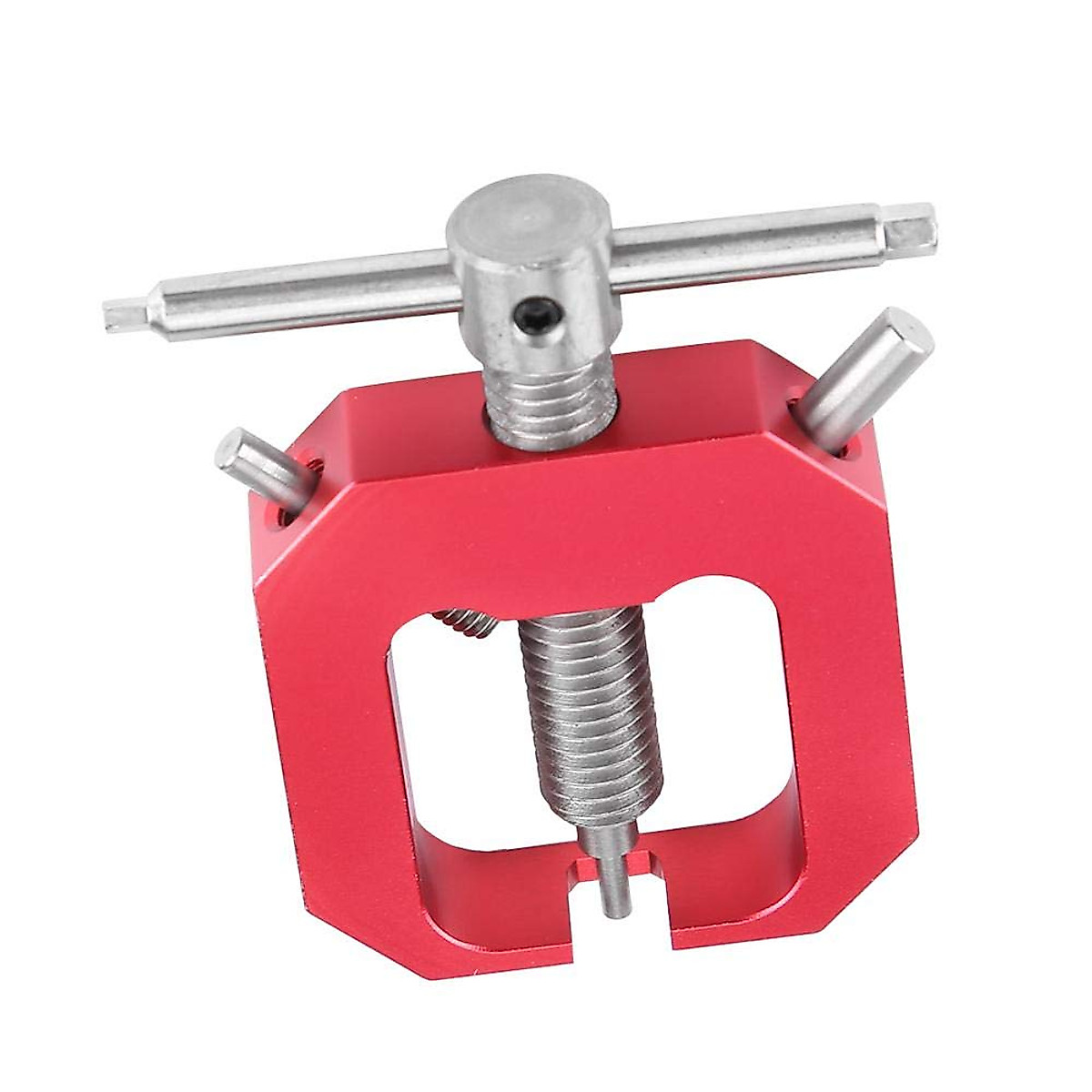 Motor Gear Puller, Steel Pinion Gear Removal Tool Rc Motor Pinion Puller RC Part Accessory for RC Vehicles (Red)