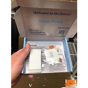 Restore Patch Relaxing Patches - 10 Day Supply Stress Relief Topical - Hypoallergenic, Chemical-Free Calming Bio-Frequency Patches - All Natural Relaxation for The Whole Body (4 Patches)