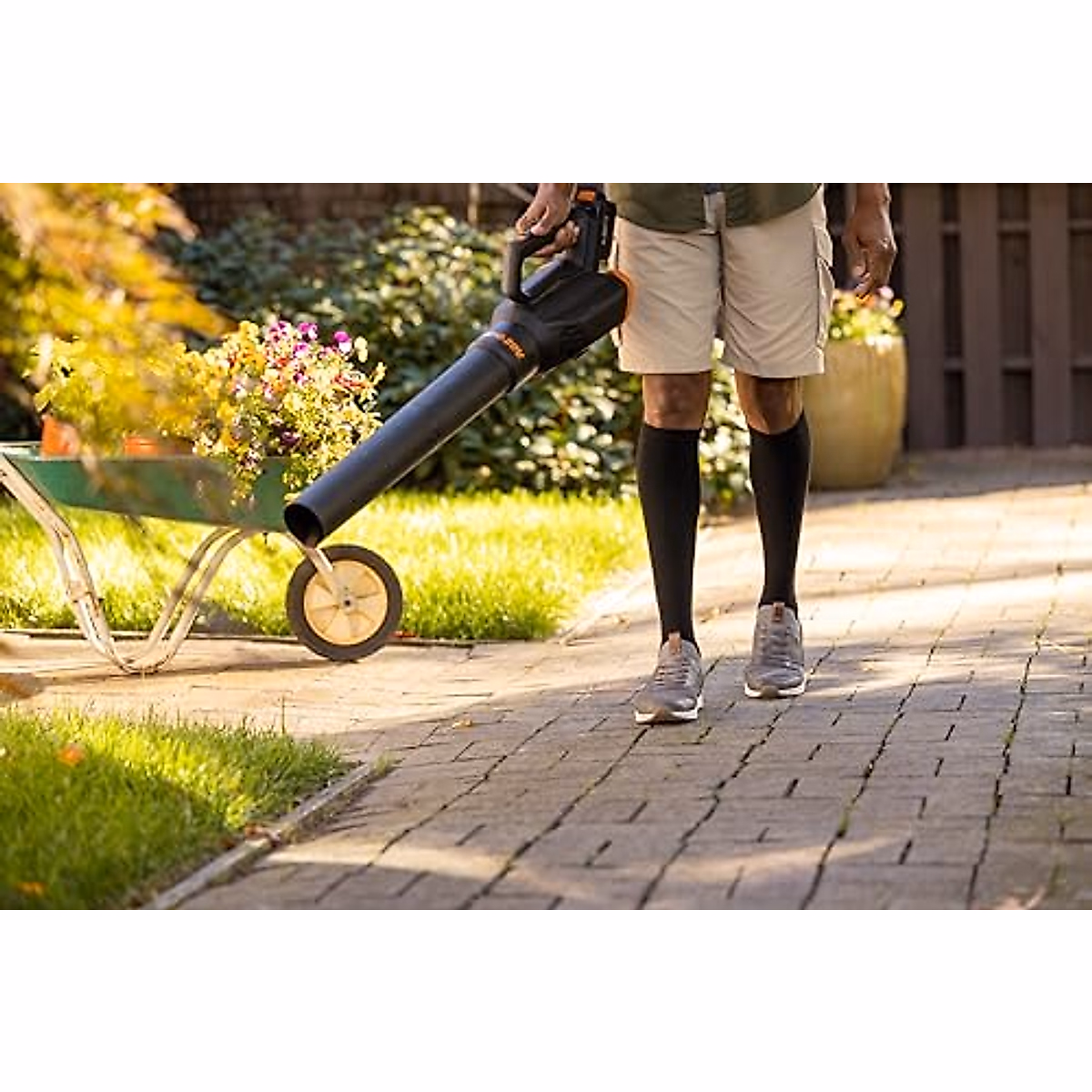 Dr. Scholl's Mens Athletic & Work Compression Over The Calf - 1 3 Pair Packs Moisture Management Sock, Black, 13-15 US