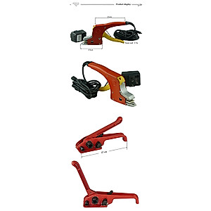 Techtongda Electric Heating Welding Strapping Tool Manual Handy Strap Tool 220V