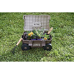 AMES 20213200 Rolling Lawn & Garden Storage Cart