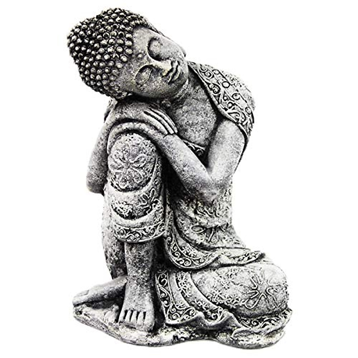 Thai Buddha Statue Home and Garden Yoga Decor Concrete Statuary Asian Collection