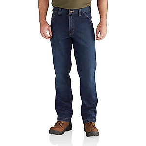 Carhartt Men's Rugged Flex Relaxed Fit Utility Jean, Superior, 38W x 32L