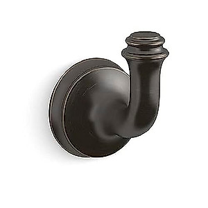 Kohler 27385-2BZ BELLERA® Single Robe Hook, Oil-Rubbed Bronze