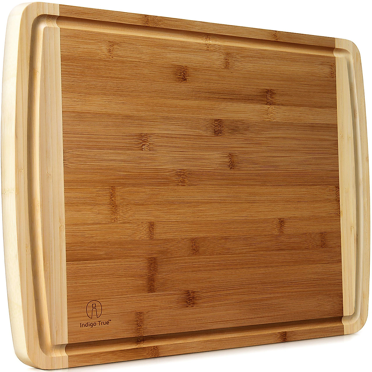 Extra Large Bamboo Cutting Boards with Small Bamboo Cutting Board with Juice Groove