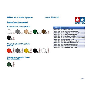 Tamiya Models M10 IIC Achilles Destroyer British Tank