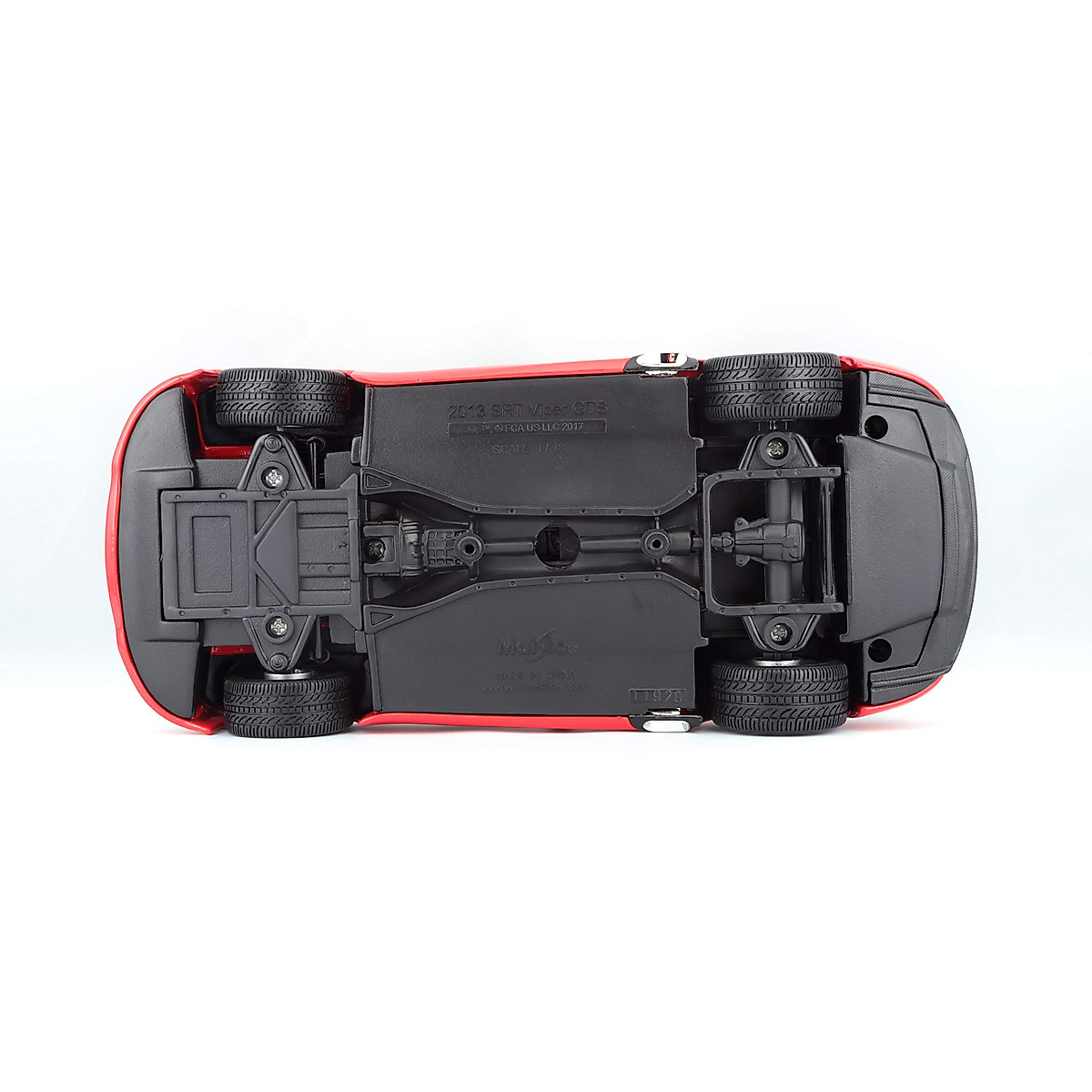 Maisto 1:18 Scale 2013 SRT Viper GTS Diecast Vehicle (Colors May Vary)