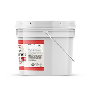 Unpretentious White Cake Mix, 1 Gallon, Classic & Traditional Baking Mix, Easy to Make, Convenient Resealable Bucket
