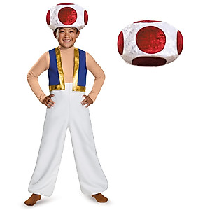 Toad Deluxe Costume, Large (10-12)