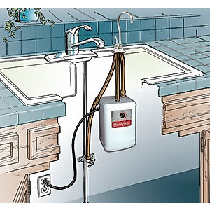 Westbrass D2051H-07 Cold dispenser, with Hot Water Tank, Satin Nickel