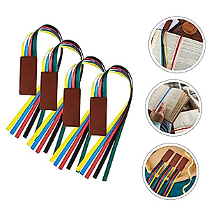BIUDECO 16 Pcs Bible Bookmark Present Ribbon Color Books Bookmark Book Lover Gifts Book Darts Fashion Bookmark Convenient Bible Bookmark Ribbon Bookmark Polyester Small Gift