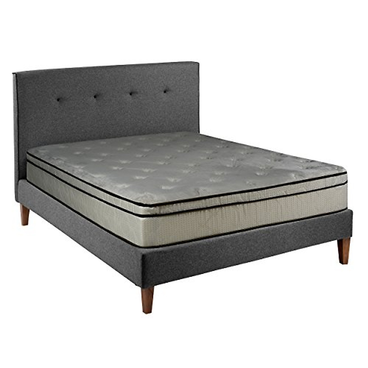 Continental Sleep Victoria King Mattress With 11" Euro Top Orthopedic Mattress- Cozy Teddy Bear Fabric