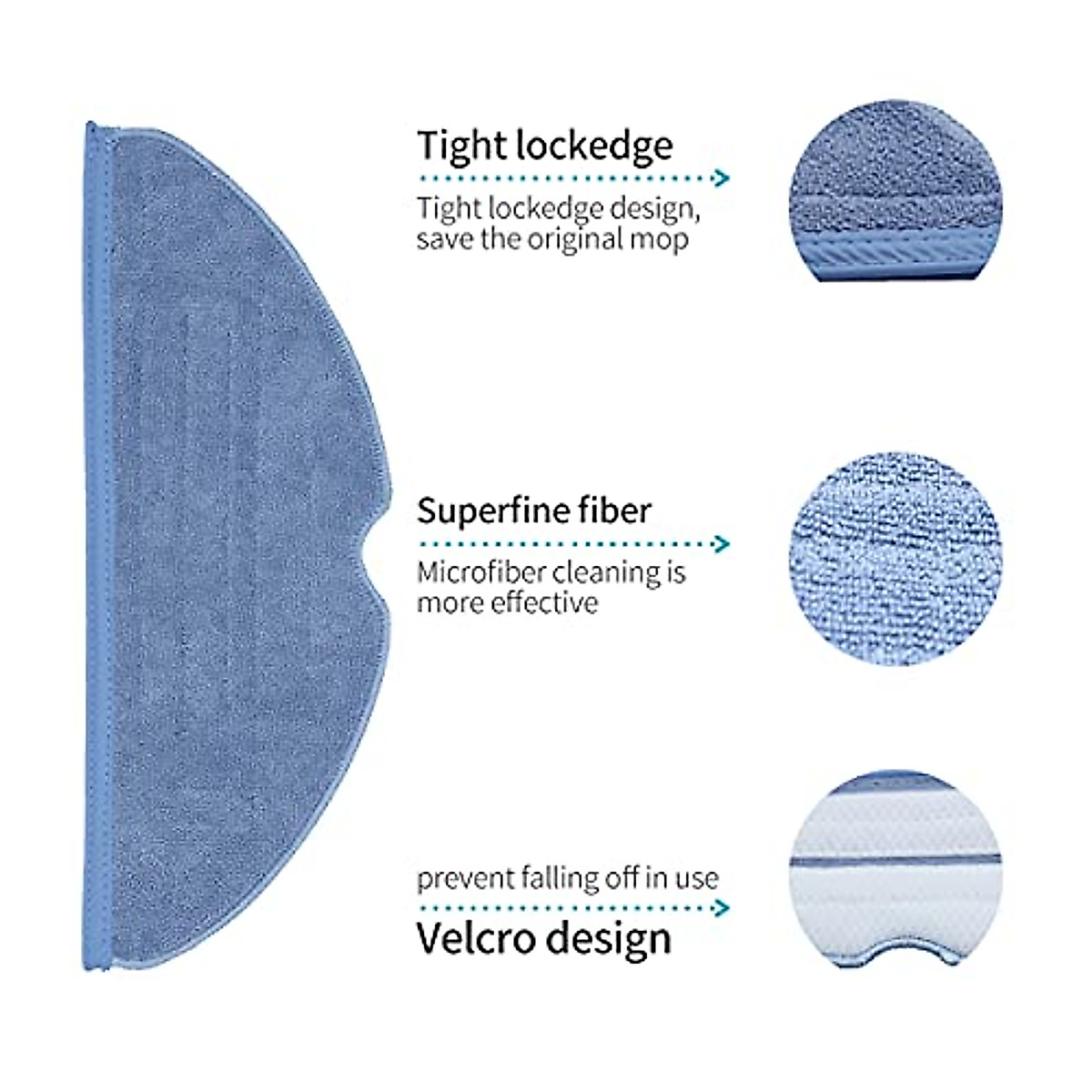 Home Times 14PCS Dust Bag and Mop Pads for Roborock Q7+/Q7Max+/Q7 MaxV Vacuum Docking