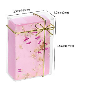 TEMLQPACK 40Pack 3.5x2.36x1.2Inch Soap Boxes Packaging Small Bakery Dessert Macaron Boxes SMores Cookies Boxes Treat Boxes Candy Boxes Small Gift Boxes for Wedding Bridal Shower Birthday Party Favors