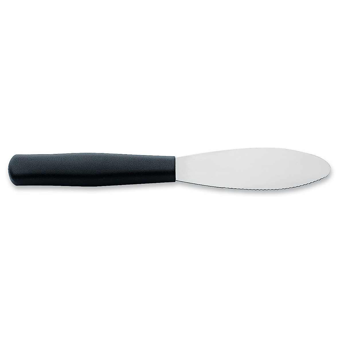 F. DICK – ProDynamic Bread & Sandwich Knife - Serrated butter knife with 4.3" blade & 56 HRC - Ideal for cutting & spreading - Two grindings - Stainless steel - Ergonomic handle - Made in Germany