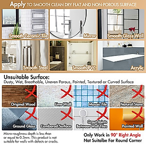 LEVERLOC Corner Shower Caddy Suction Cup No-Drilling Removable Shower Caddy Basket Powerful Suction Bathroom Shower Shelf Waterproof & Rustproof Organizer for Bathroom Storage - White