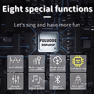 Pre-stage Effector FULODE FX8 II professional KTV digital Pre-stage Effector