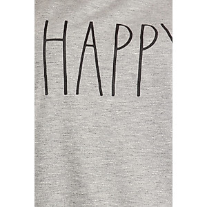 Rae Dunn Women's Studio Raglan Sweatshirt, Medium